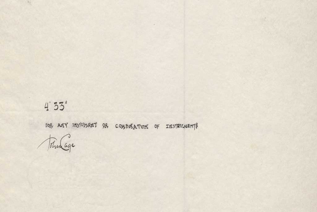 White Walled Cage: John Cage at MoMA New York | Apollo Magazine