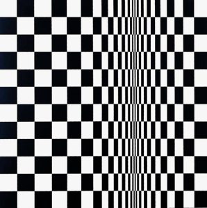 Bridget Riley, Movement in Squares, 1962. Arts Council Collection ...