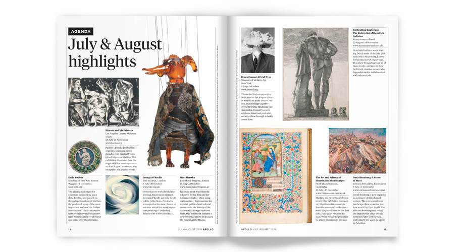 July/August 2016 | Apollo Magazine
