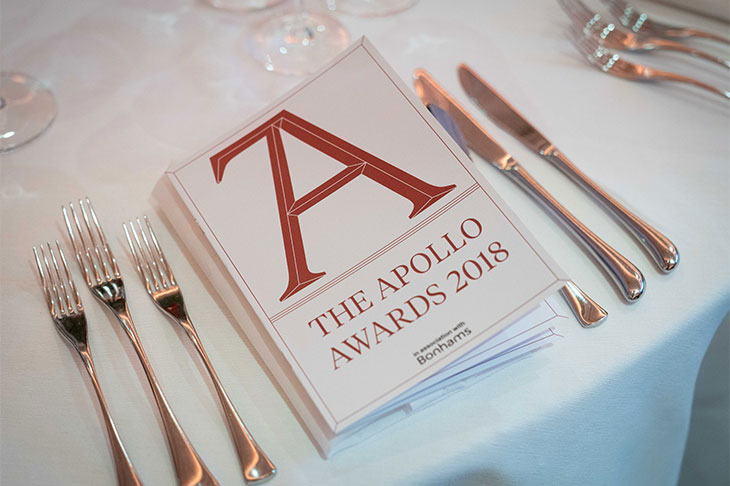 The Apollo Awards 2018 in pictures | Apollo Magazine