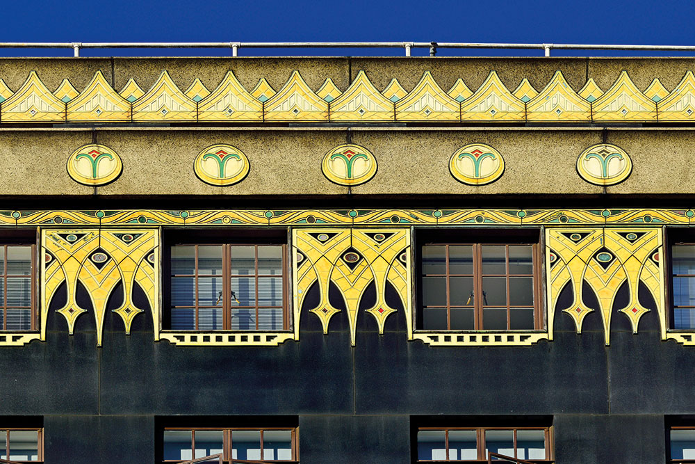 An architectural frieze is the icing on the cake, for a building ...