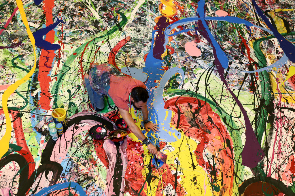 The world’s largest painting – a backbreaking endeavour, basically ...