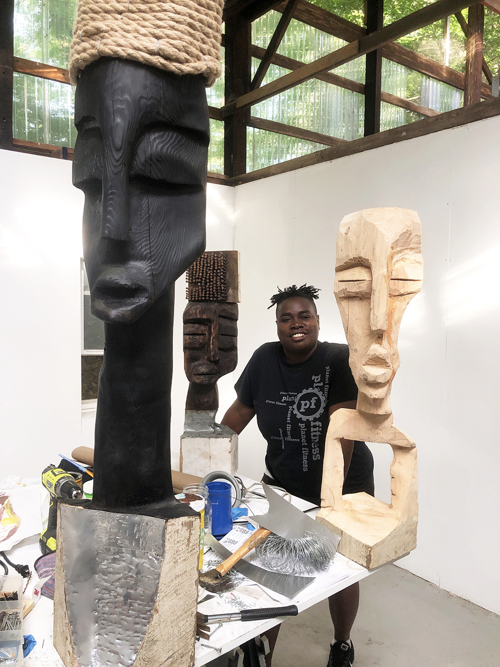 In the studio with… Leilah Babirye – Apollo Magazine