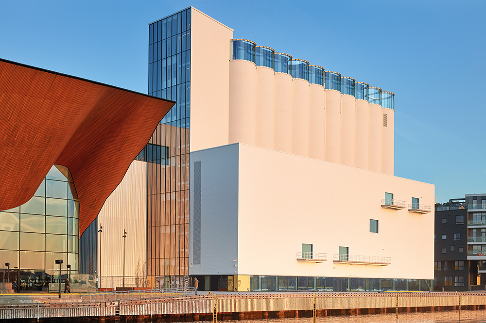 In Norway, a converted grain silo contains a bumper crop of Nordic art ...