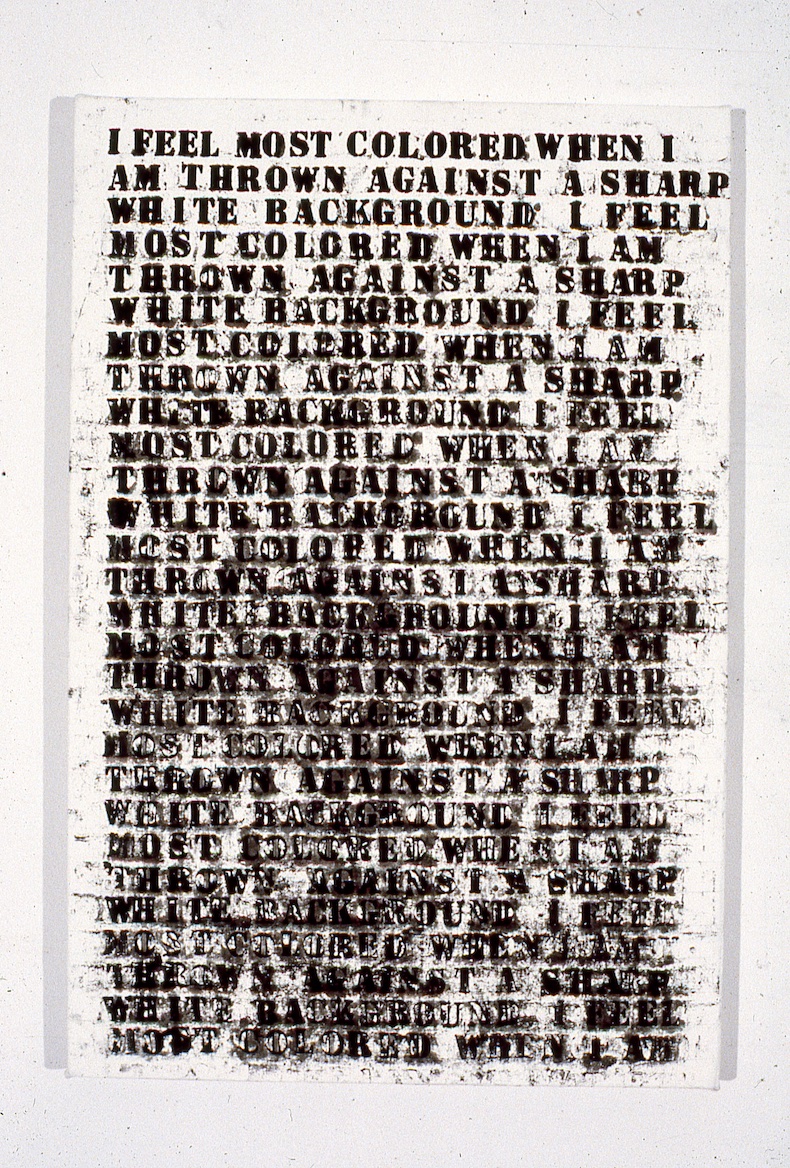 Glenn Ligon: All Over the Place - Apollo Magazine