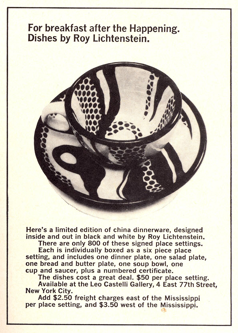 Plate expectations – a brief history of artist-designed crockery ...